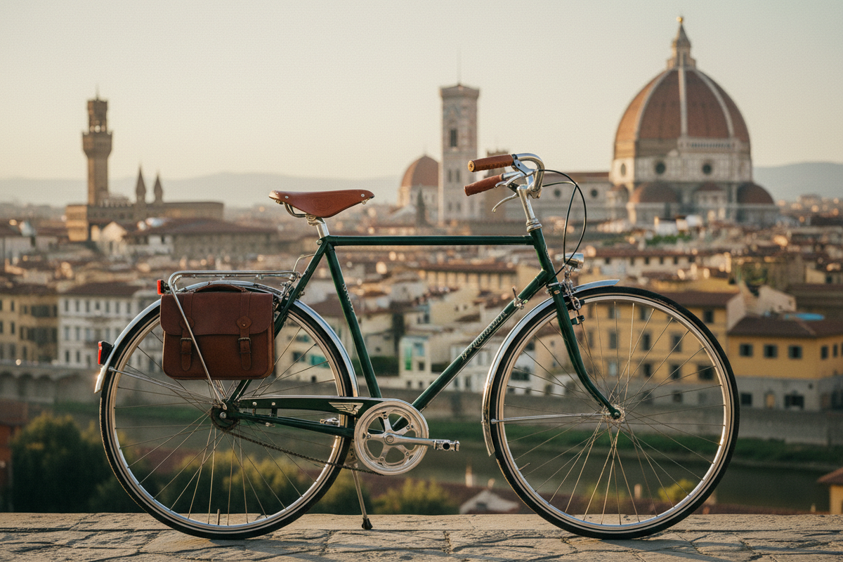 Because the bike is a symbol of freedom (and never goes out of style ...