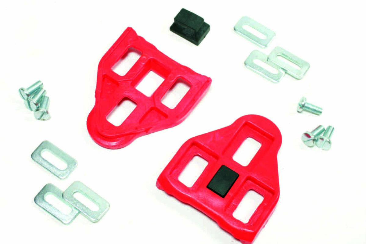 Look Delta Cleats, Red | Adjustable 9° | Road Compatible ...